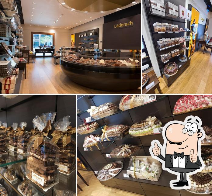 Läderach chocolatier suisse - World Trade Center Souk cafe, Abu Dhabi ...