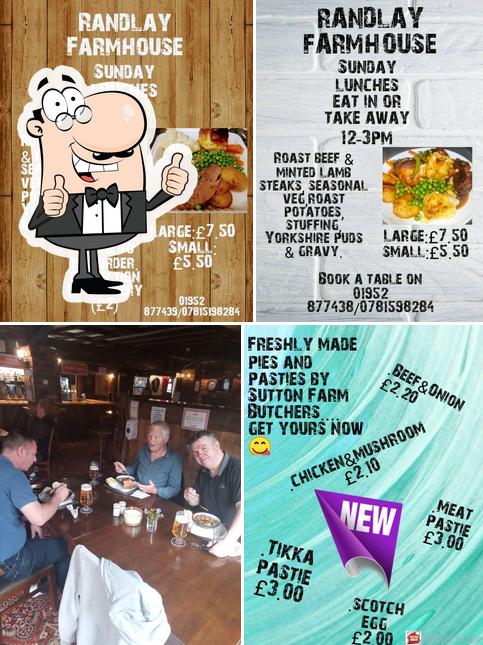 Randlay Farmhouse in Telford - Restaurant menu and reviews