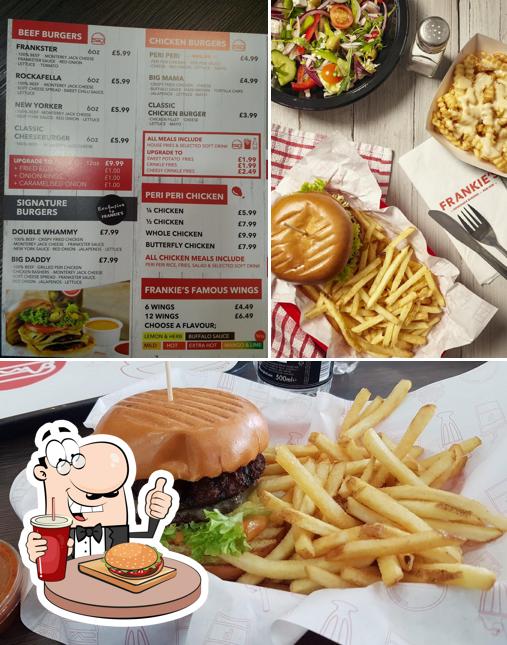 Frankies Burgers - Batley, 598 Bradford Rd in Batley - Restaurant menu ...