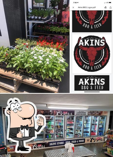 Akins Store: BBQ, Feed & More & The Lower Feed Room, Akins - Restaurant ...