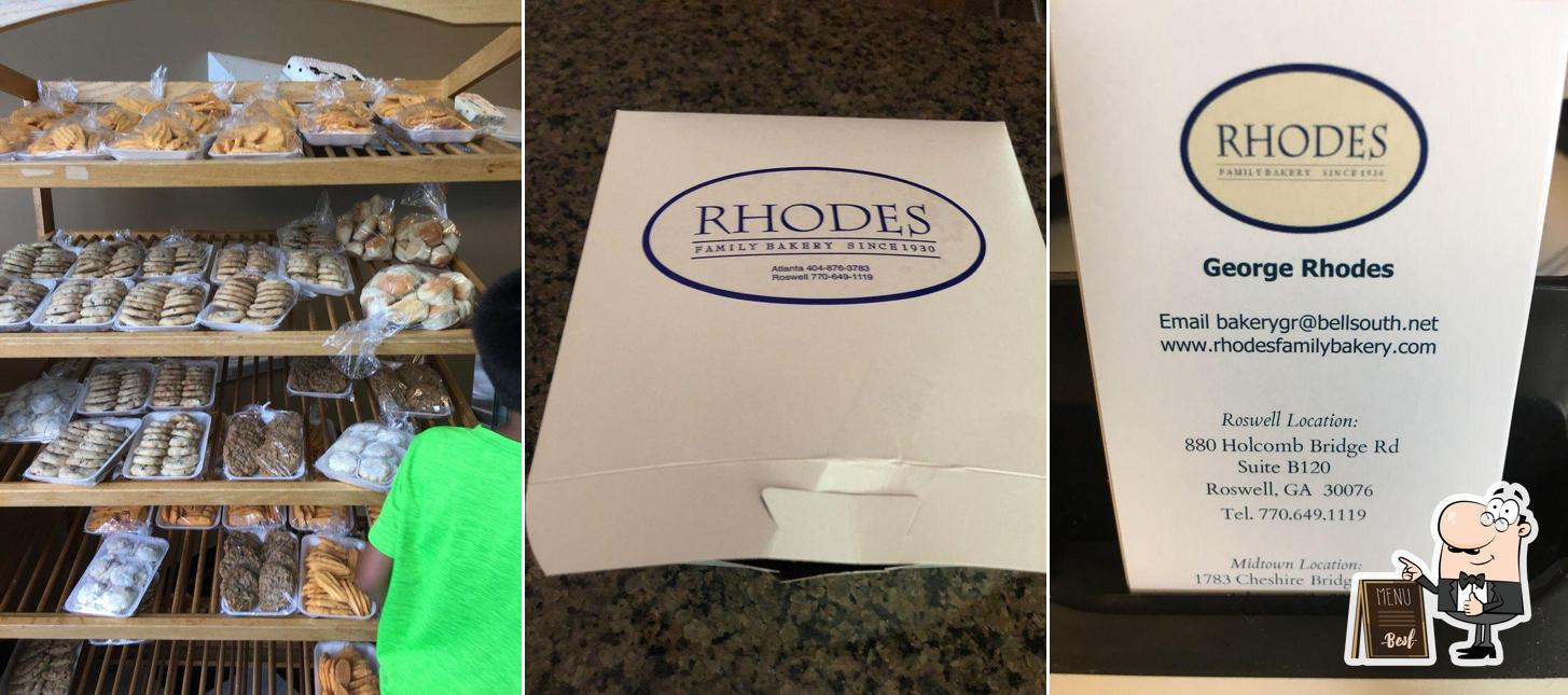 Rhodes Bakery in Roswell - Restaurant menu and reviews