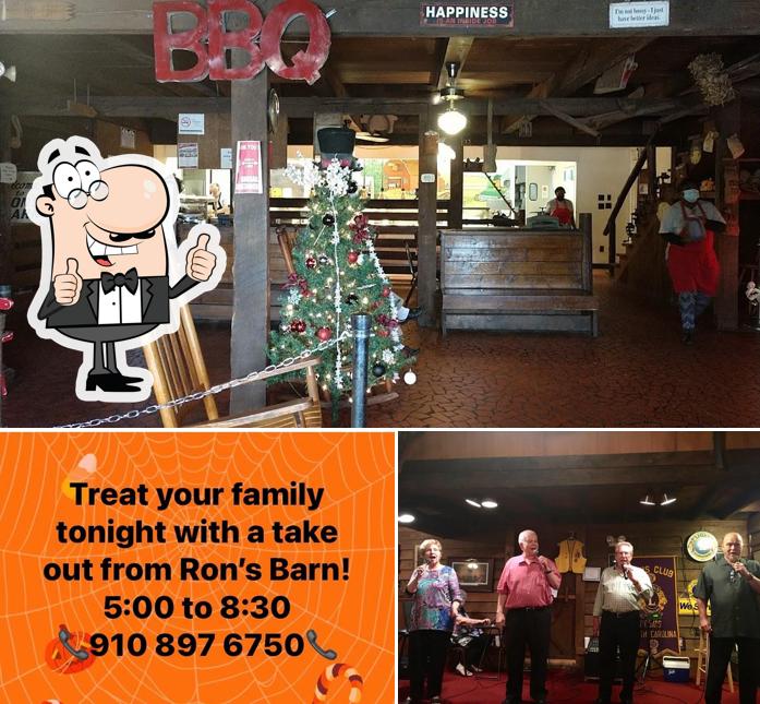 Ron's Barn Barbecue & Seafood, Coats - Restaurant menu, prices and reviews