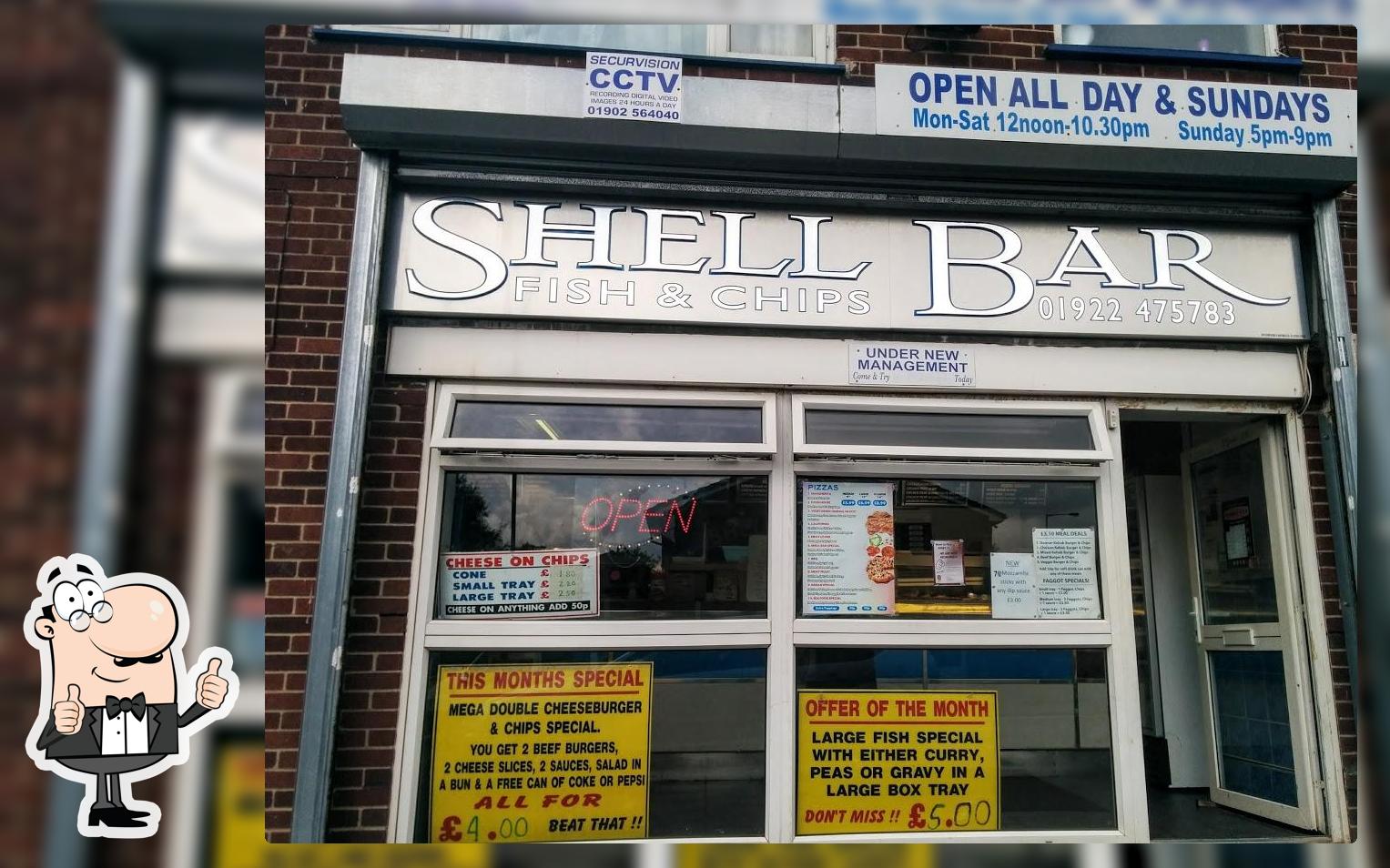 Shell Bar Fish Bar, Willenhall - Restaurant menu, prices and reviews