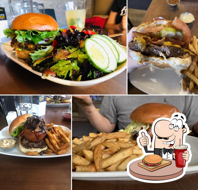 Bin 4 Burger Lounge, 2996 Granville St in Vancouver - Restaurant menu ...