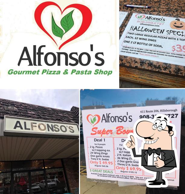 Alfonso's Gourmet Pizza & Pasta Shop in USA - Restaurant menu and reviews