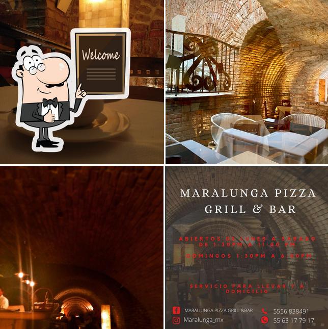 Maralunga Pizza Grill & Bar, Ciudad de México, Avenida San Jerónimo 14 ...