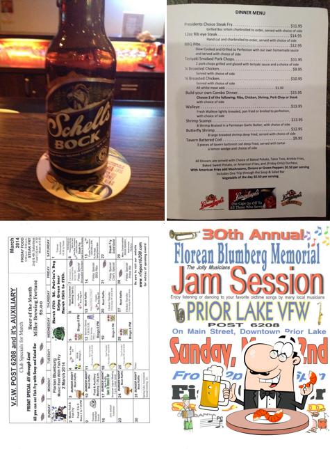 VFW Post 6208 Prior Lake MN Prior Lake MN, Prior Lake - Restaurant menu ...
