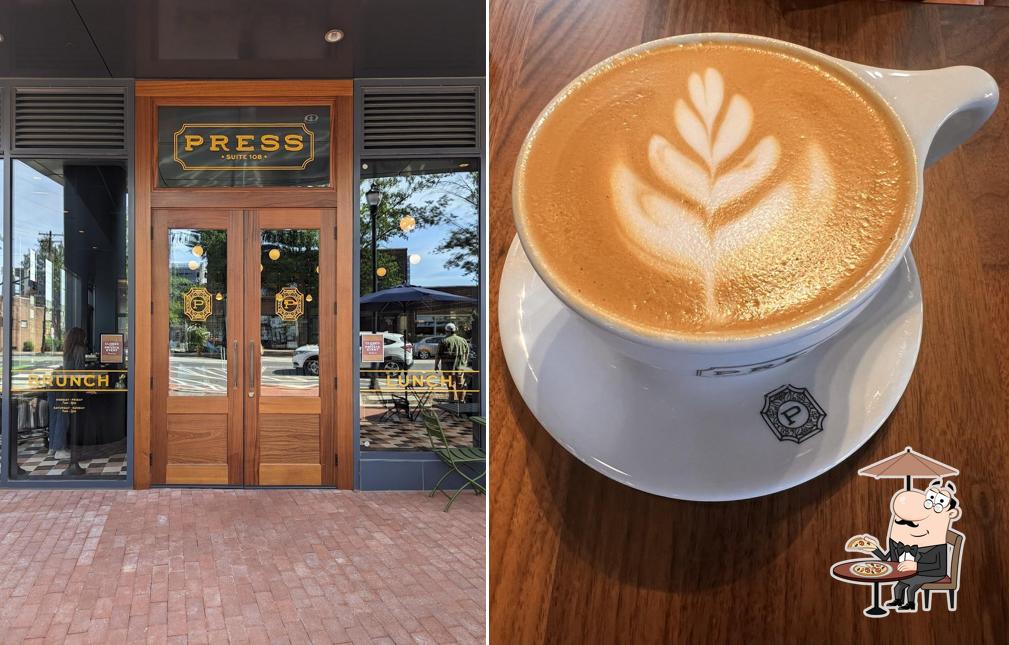 PRESS Coffee Crêpes Cocktails, Raleigh - Restaurant menu, prices and ...