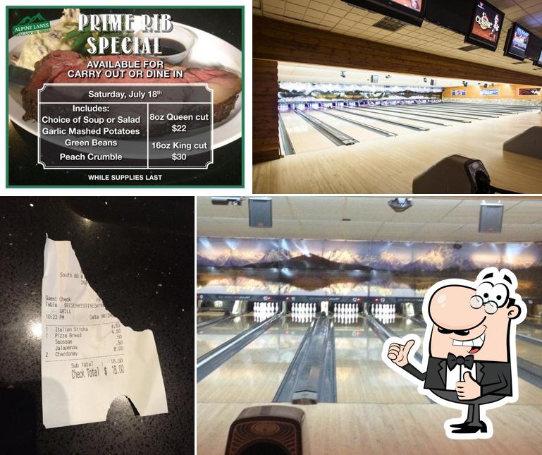 Alpine Lanes and Avalanche Grill in Muskego - Restaurant menu and reviews