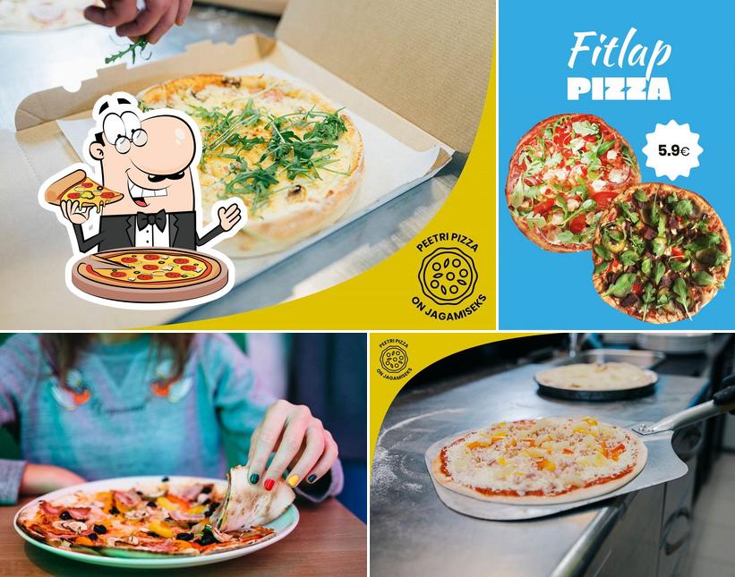 Peetri Pizza (Maksimarket CO-OP) restaurant, Tallinn, J. Smuuli tee 43 ...