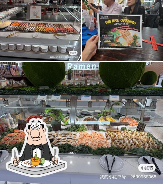 Umi Hot Pot Sushi & Seafood Buffet, Philadelphia - Restaurant menu ...