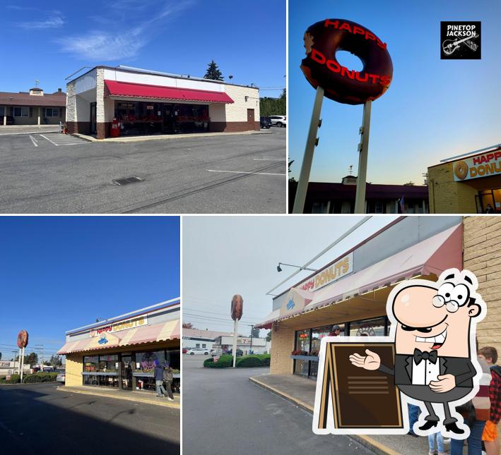 Happy Donuts, 305 2nd St NE in Puyallup - Restaurant menu and reviews