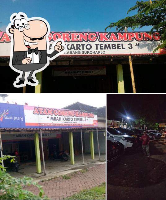 Ayam Goreng Kampung Mbah Karto Tembel 3 restaurant, Karanganyar ...
