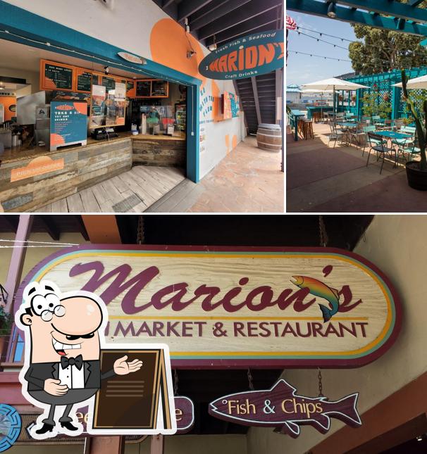Marion's Fish Market & Restaurant in San Diego - Restaurant menu and ...