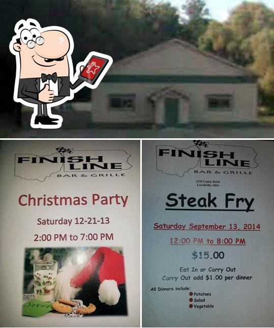 Finish Line Bar & Grille, Lowellville - Restaurant menu, prices and reviews