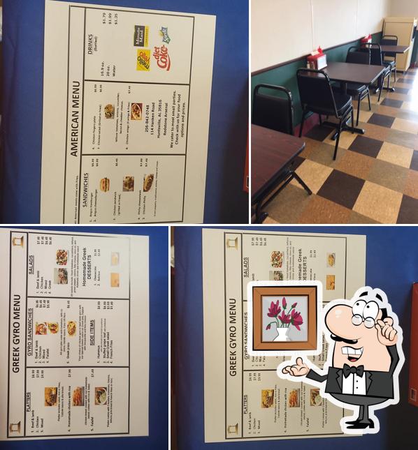 Greek Gyro Express on Redstone Arsenal, Huntsville - Restaurant menu ...