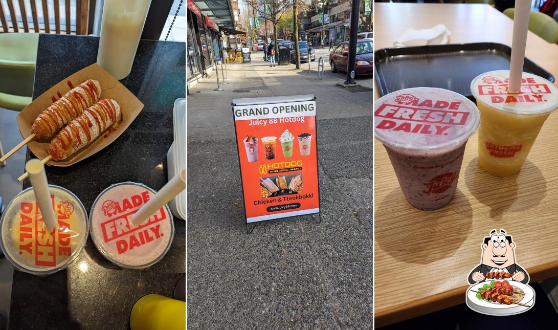 Juicy & 88 Hotdog, Vancouver - Restaurant menu, prices and reviews