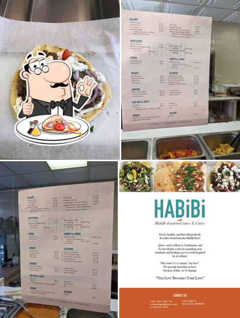 Habibi Middle Eastern Coney & Curry, Traverse City - Restaurant menu ...