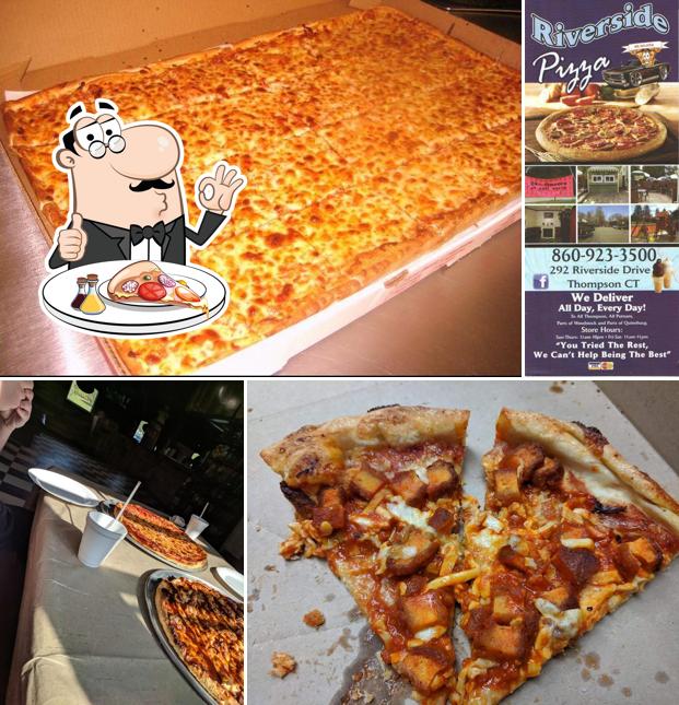Riverside Pizza in Thompson - Restaurant menu and reviews