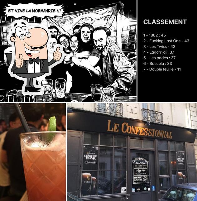 Le Confessionnal pub & bar, Paris - Restaurant menu and reviews