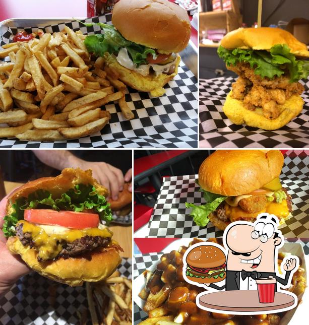 Top Gun Burger restaurant à viande, Toronto, Lawrence Ave E - Menu du ...