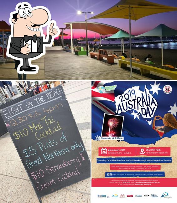 Eight on the Beach in Rockingham - Restaurant menu and reviews