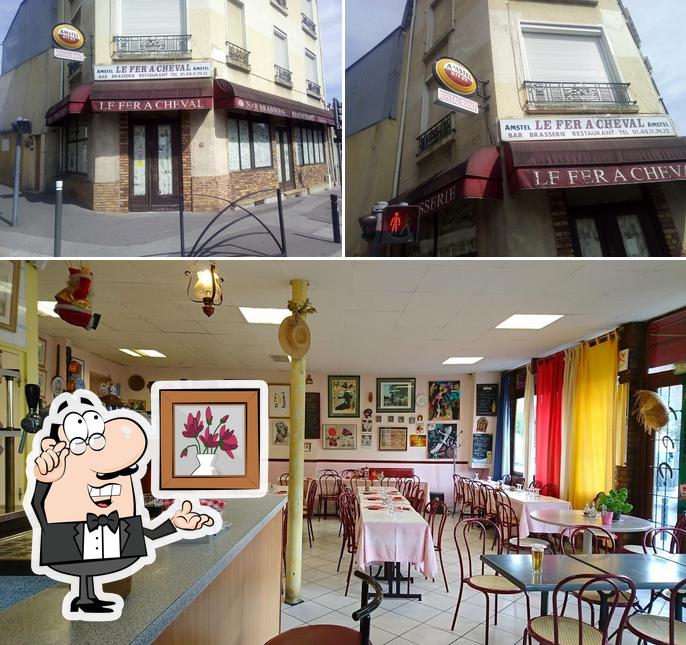 Le Fer à Cheval restaurant, Saint-Ouen, 1 Rue Jean Jacques Rousseau ...