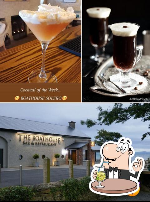 The Boathouse Bar/Restaurant, Redcastle in Ireland - Restaurant menu ...