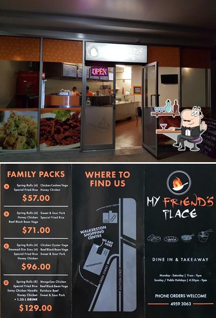 My Friend’s Place, Walkerston - Restaurant menu, prices and reviews