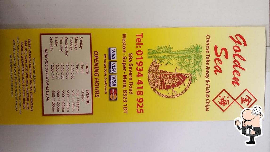Golden Sea, Weston-super-Mare - Restaurant menu, prices and reviews