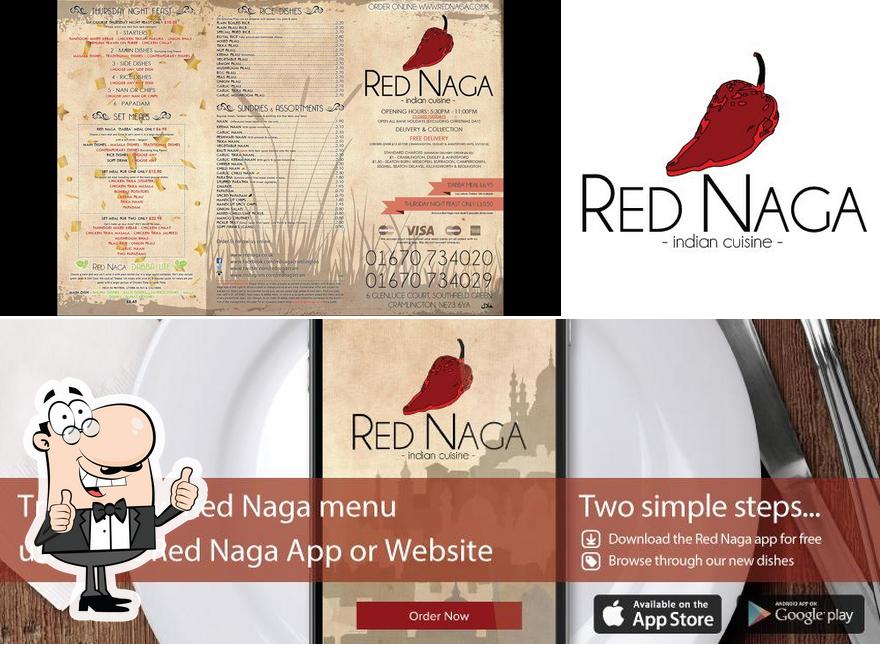 Red Naga Cramlington, Cramlington - Restaurant menu, prices and reviews