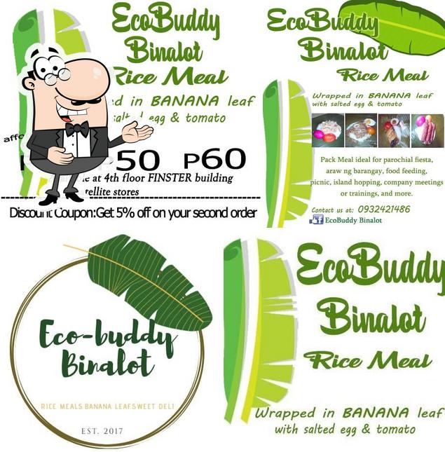 EcoBuddy Binalot rice meals restaurant, Davao City