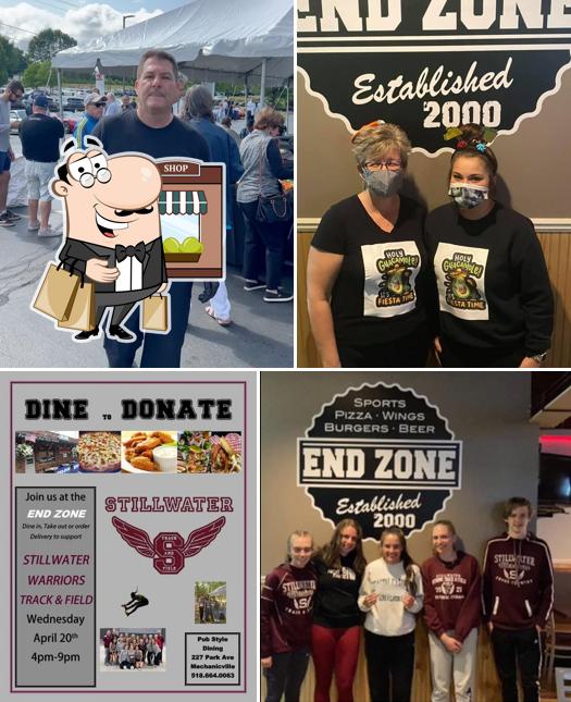 The End Zone Sports Pub & Restaurant, Mechanicville - Restaurant menu ...