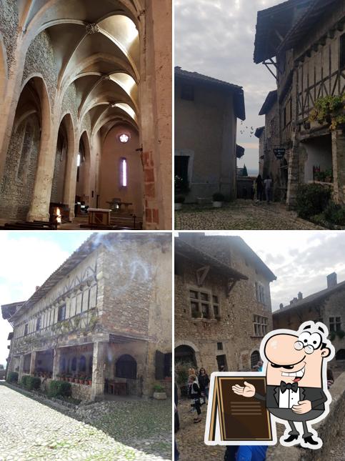 Hostellerie de Pérouges restaurant, Pérouges - Menu du restaurant et ...