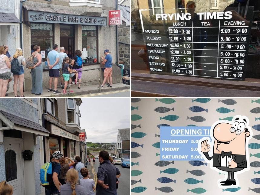 Castle Fish & Chip Shop. in Criccieth - Restaurant menu and reviews