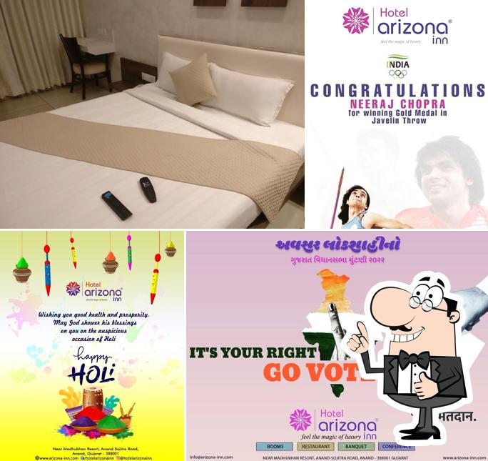 Hotel Arizona Inn, Anand - Restaurant menu, prices and reviews