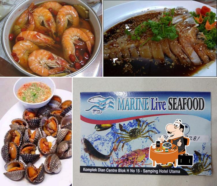 Marine Live Seafood restaurant, Batam, Komplek Dian Center Blok H No ...