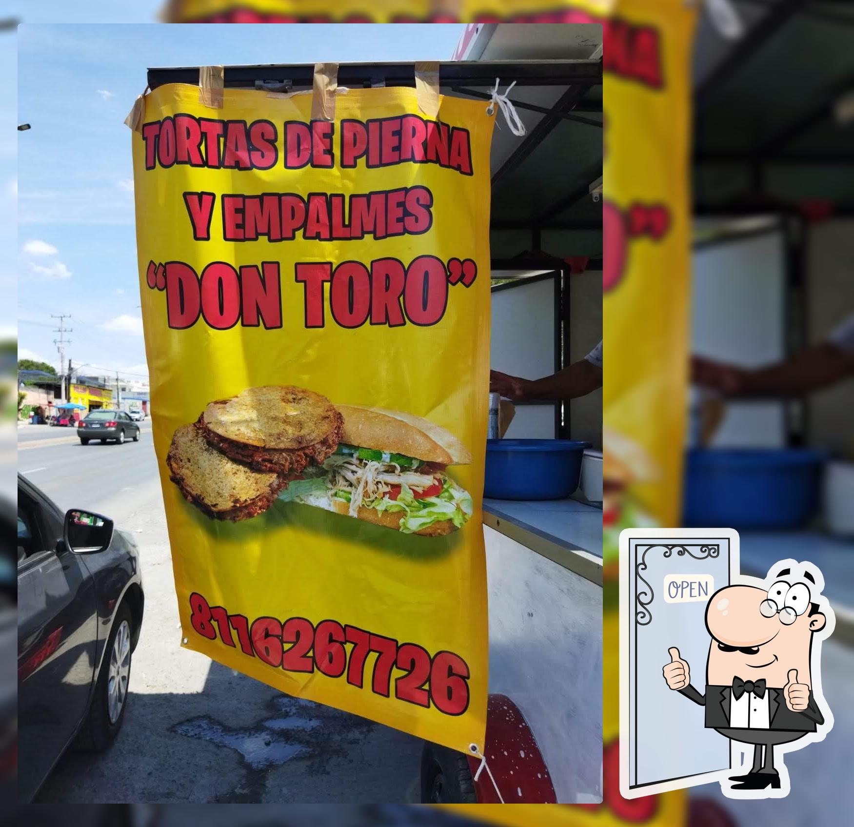 Tortas de pierna y empalmes don toro, Apodaca - Menú del restaurante ...