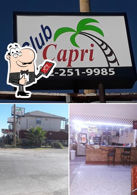 Club Capri, Monahans - Restaurant menu, prices and reviews