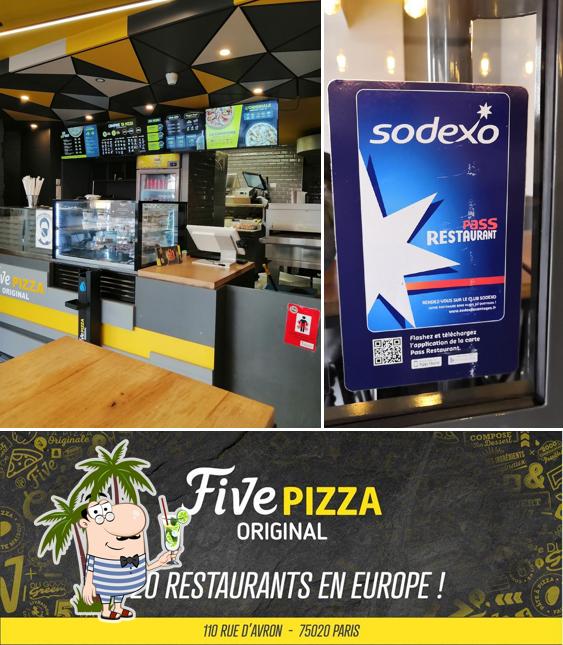 Five Pizza Original - Paris 20 pizzeria, Paris, 110 Rue d'Avron ...