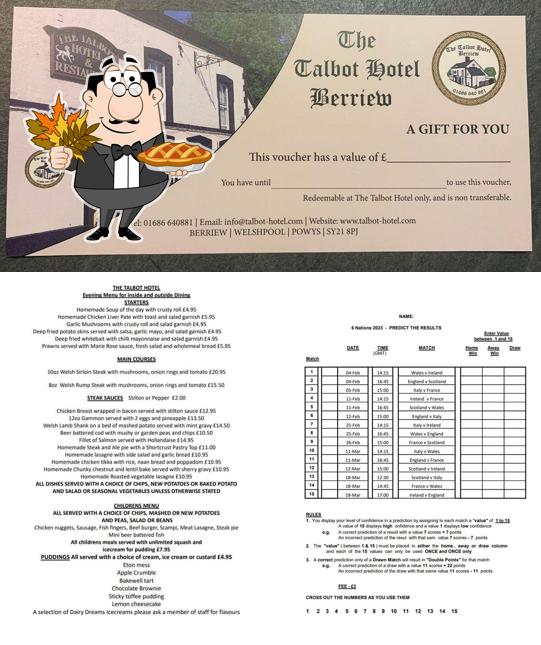 The Talbot Hotel in Welshpool - Restaurant reviews