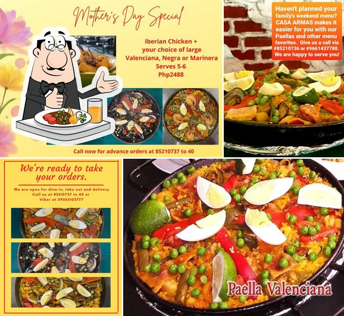 Casa Armas Tapas Bar Y Restaurante, Manila - Restaurant menu, prices ...