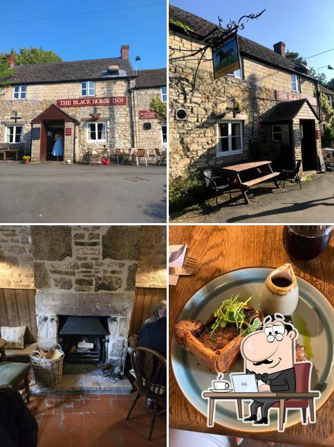 Black Horse Inn, Black Horse Inn in Cranham - Restaurant menu and reviews