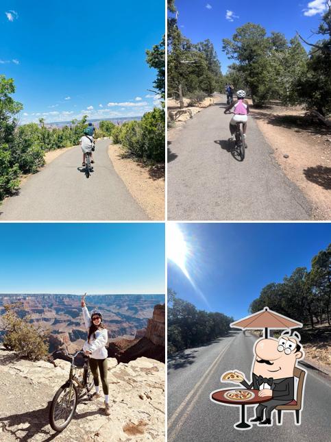 Bright Angel Bikes & Café at Grand Canyon Visitor Center in Grand ...