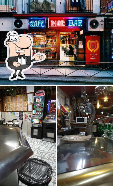 Cafe Diar Bar, Calle del Dr. Fernando Primo de Rivera, 5 in Madrid ...