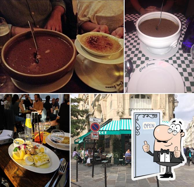 Chez Janou restaurant, Paris, 2 Rue Roger Verlomme - Restaurant menu ...