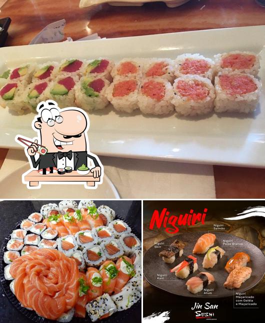 Jinsan Sushi, Galliano - Restaurant menu, prices and reviews