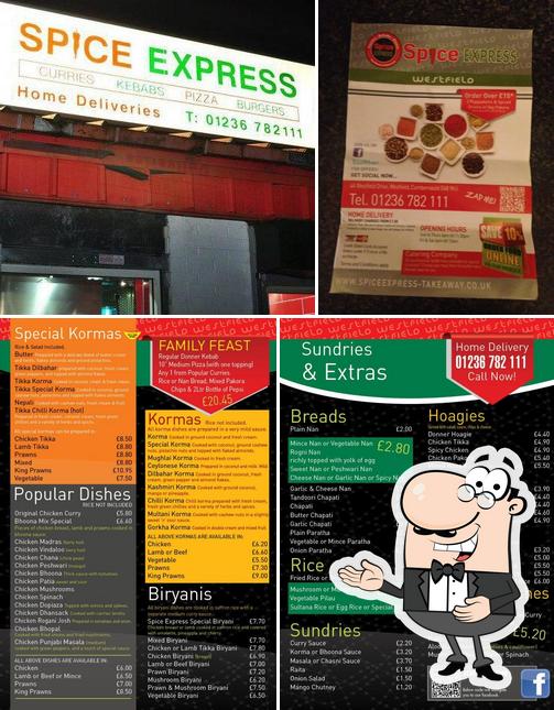 Spice Express Takeaway Cumbernauld in Cumbernauld - Restaurant menu and ...