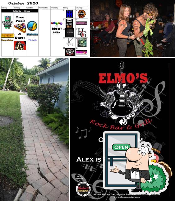 Elmo's Rock Bar & Grill in Boynton Beach - Restaurant menu and reviews