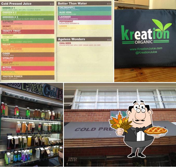 Kreation Organic, 9465 Charleville Blvd in Beverly Hills - Restaurant ...
